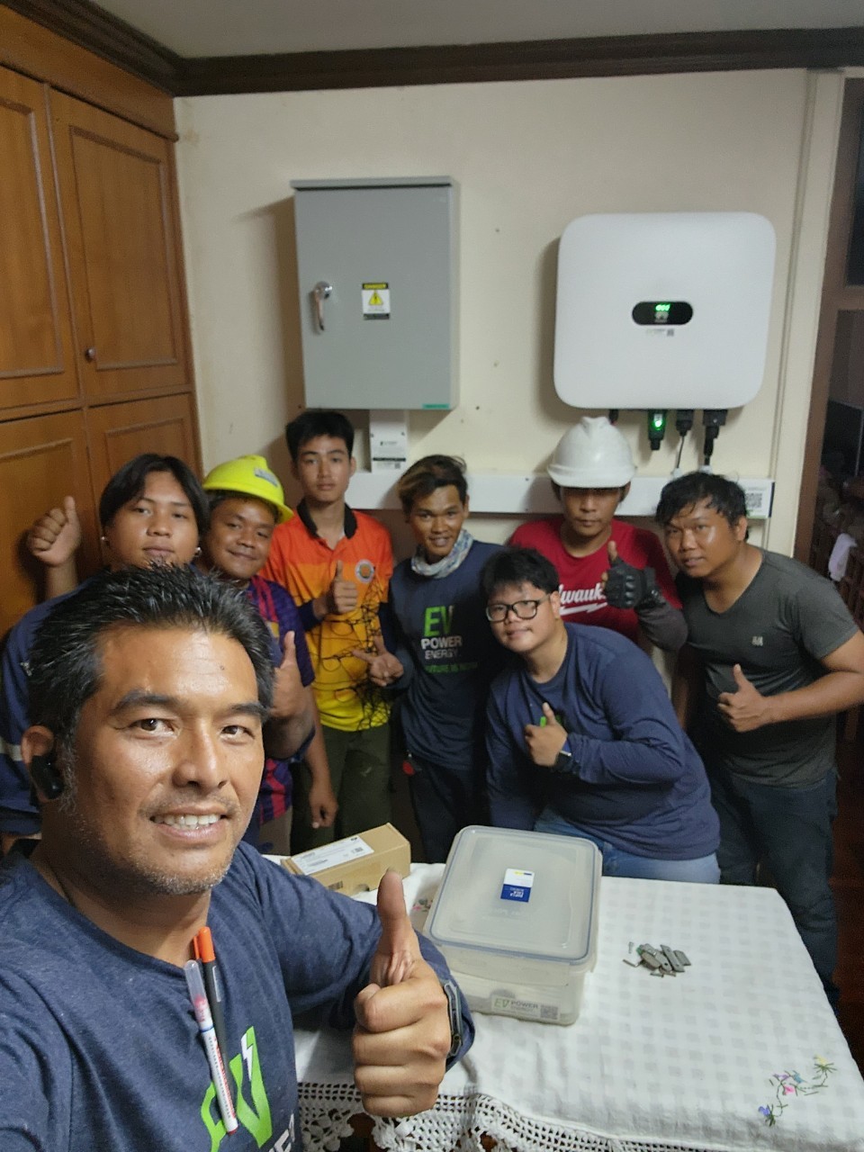 คุณต้น - ลำพูน 5k3P แผง 575 | EV Power Energy